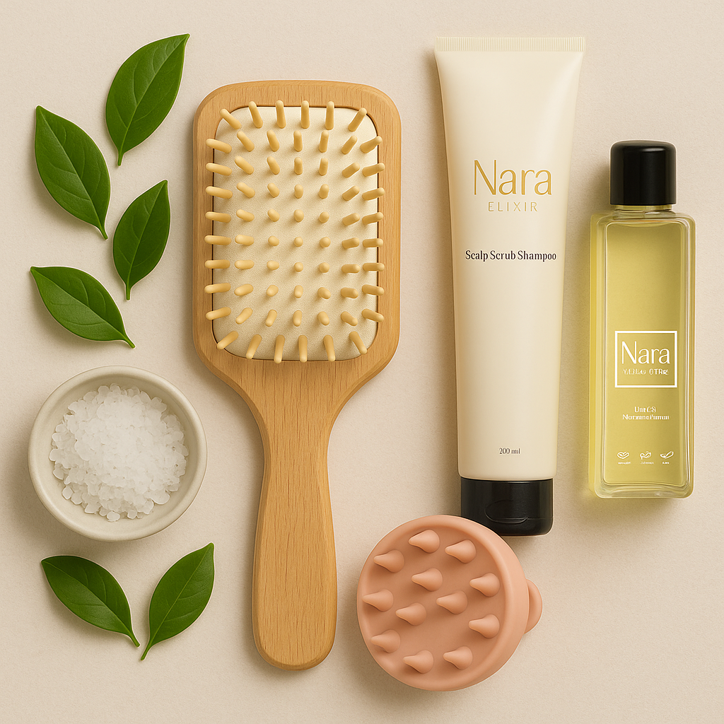 Simple Hair Care Ritual for Stronger, Healthier Hair — Powered by Nara– Nara Elixir